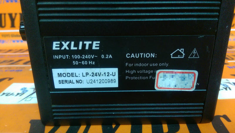 EXLITE LP-24V-12-U Current controller - PLC DCS SERVO Control MOTOR POWER SUPPLY IPC ROBOT